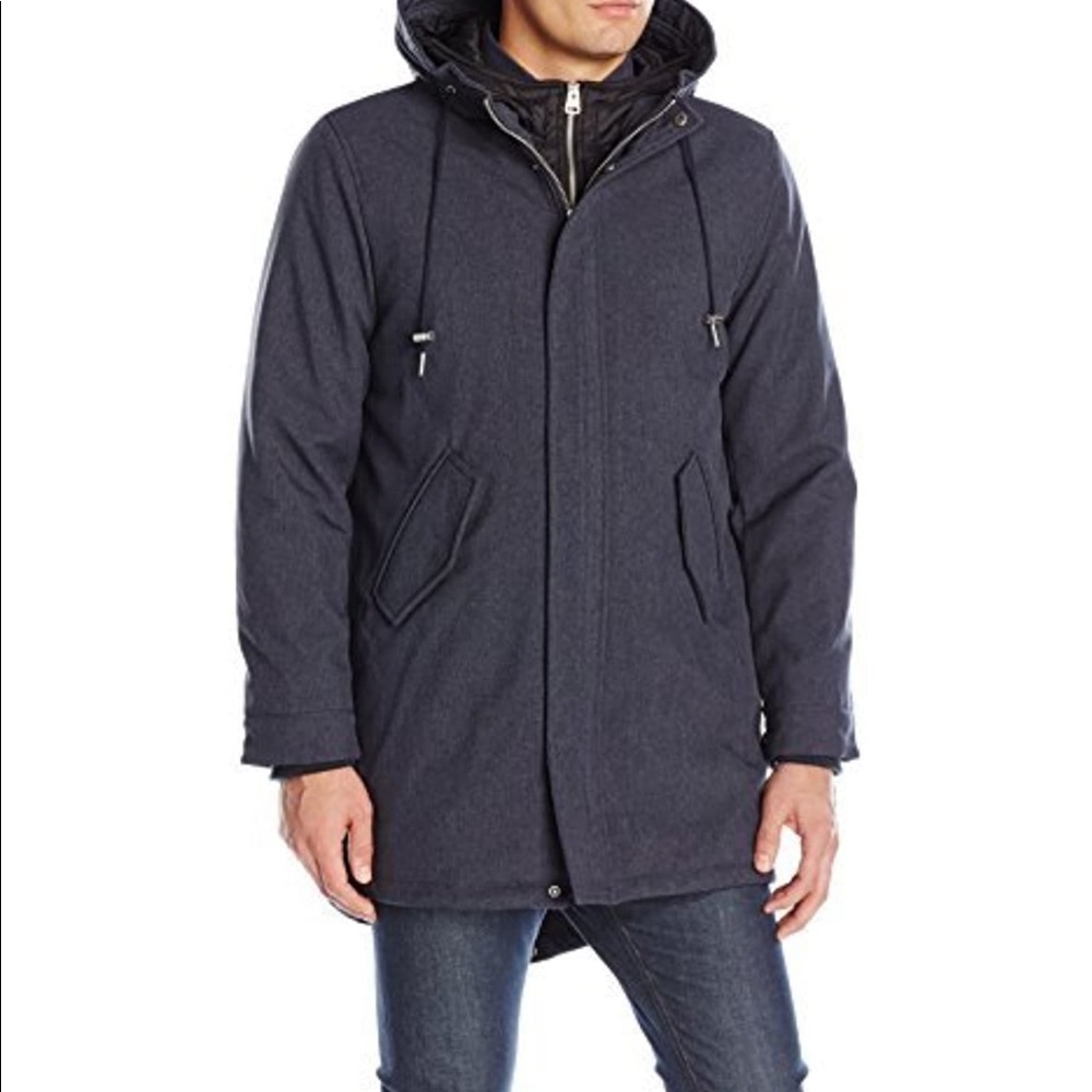 Levi’s Navy Blue Fishtail Parka Jacket - Gem